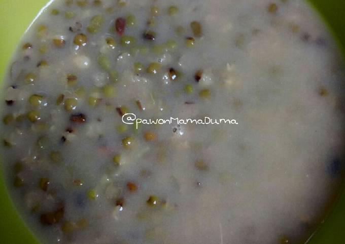 Resep Burjo (Bubur Kacang Ijo) oleh @pawonMamaDuma - Cookpad
