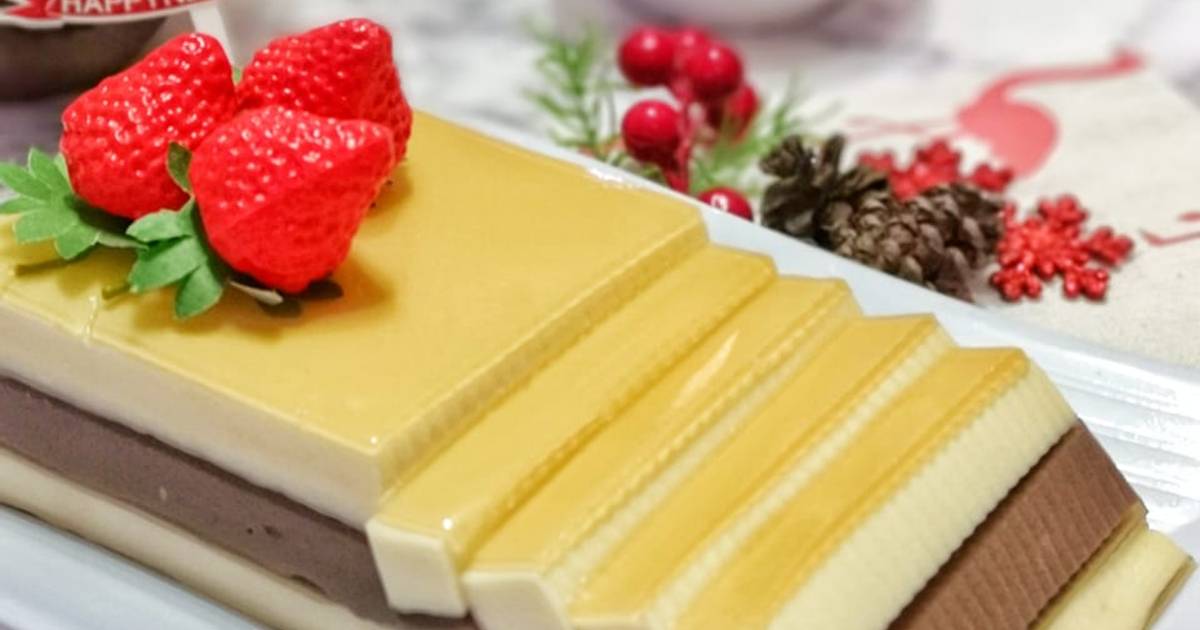 Resep Puding Lapis Surabaya oleh Aling Wang - Cookpad