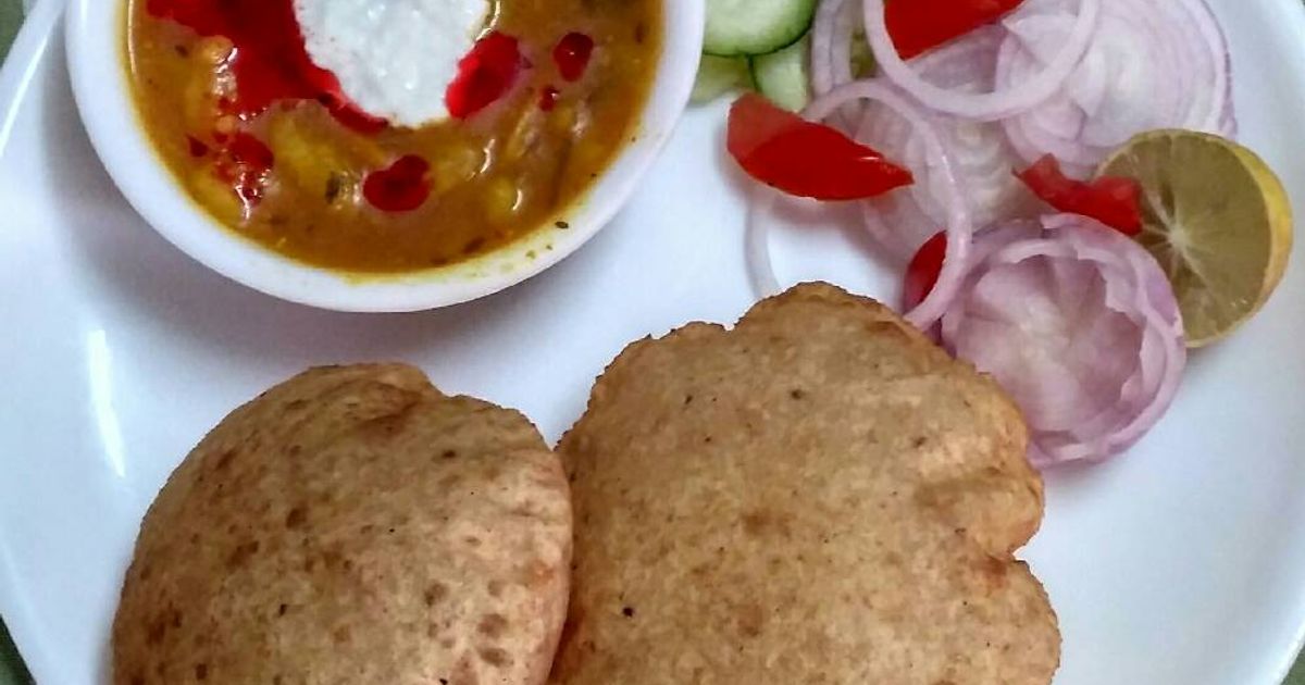 Peethi Wali Puri With Launji Recipe by Vandana Aggarwal (bindu) - Cookpad