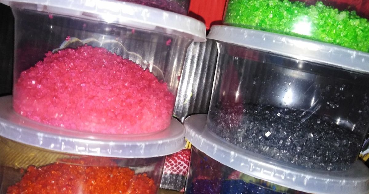 Sanding Sugar Recipe by Haya Ali - Cookpad