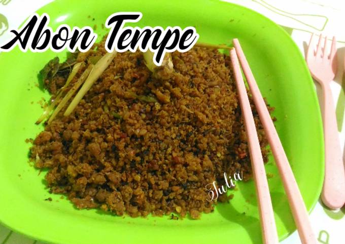 Resep Abon Tempe Pedas Sedang oleh Pawon Ndeso Artikah - Cookpad