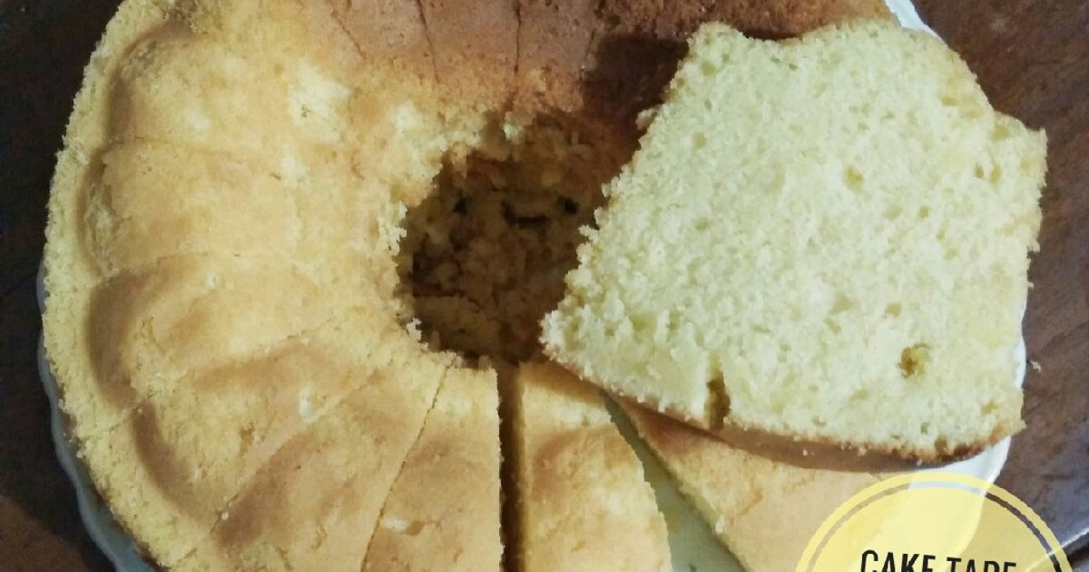 Resep Cake Tape Klasik oleh IcaMarshal - Cookpad