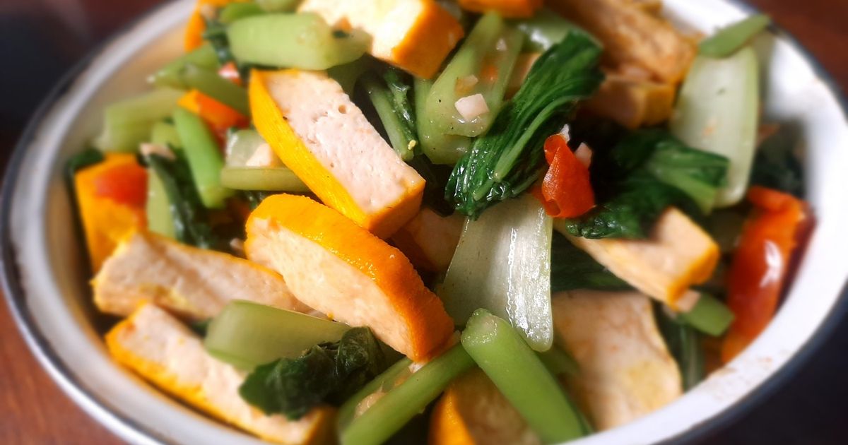 Resep Cah Caisim Tahu oleh Melv - Cookpad