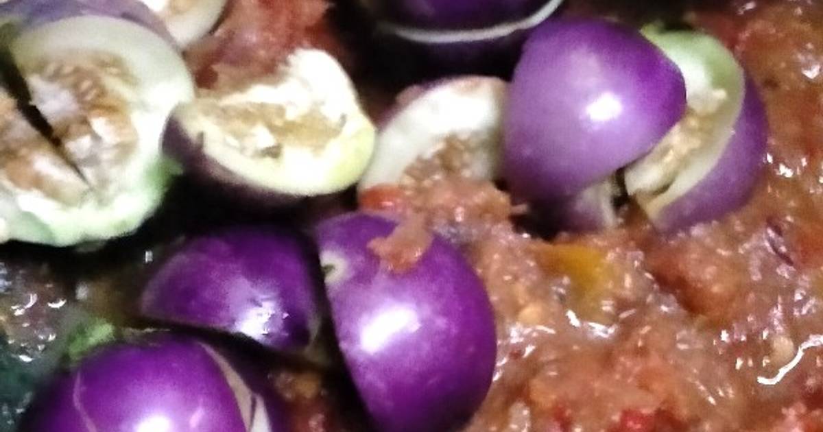 117 resep terong bulat ungu enak dan mudah - Cookpad