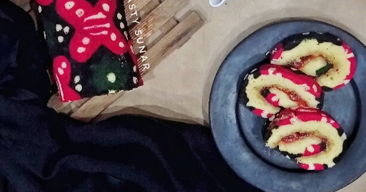 Resep Bolu Batik Gulung oleh Asty Sunar - Cookpad