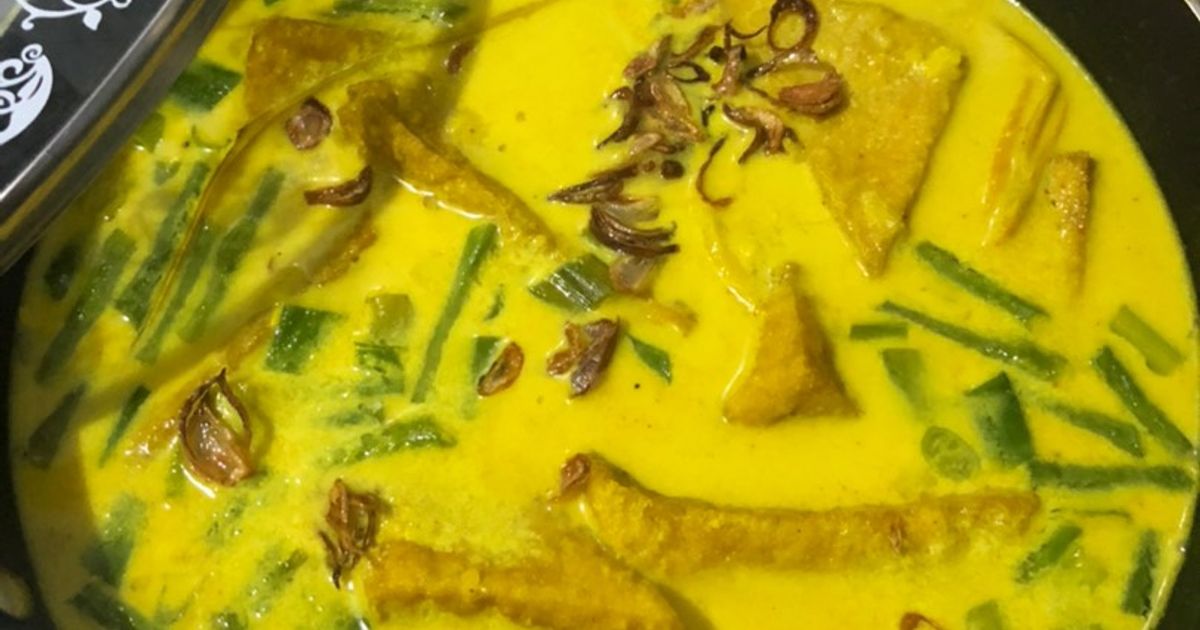 Resep Tahu Dan Kacang Panjang Kari oleh Nina Afrida - Cookpad
