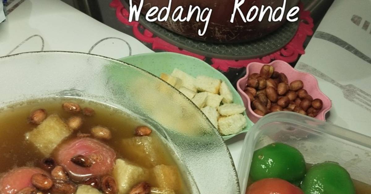 758 resep minuman tradisional wedang ronde enak dan mudah - Cookpad