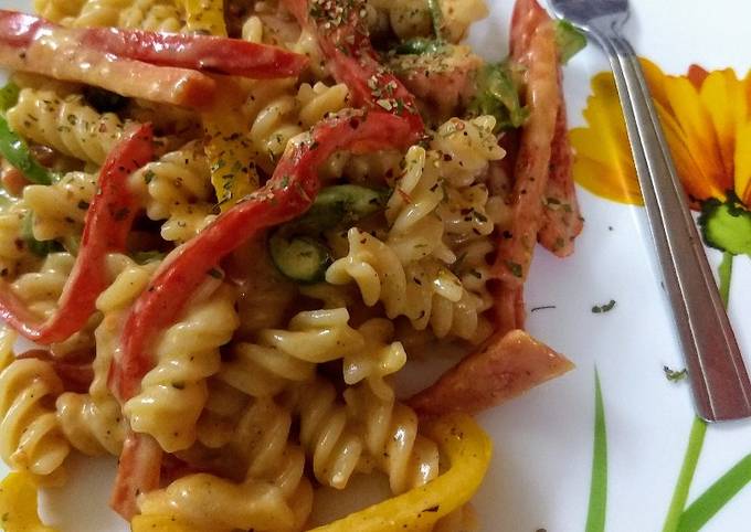 Fusili Pasta Recipe by Suchitra S(Radhika S) - Cookpad