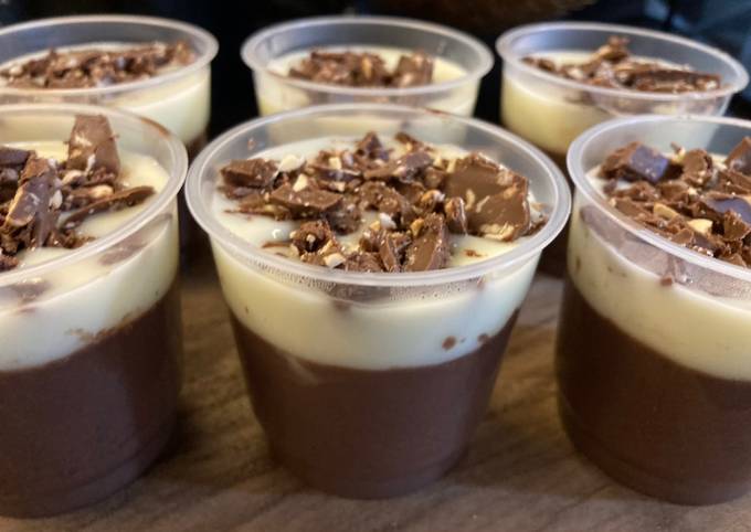 Resep Puding coklat silverqueen oleh Dwita Oktaviani - Cookpad