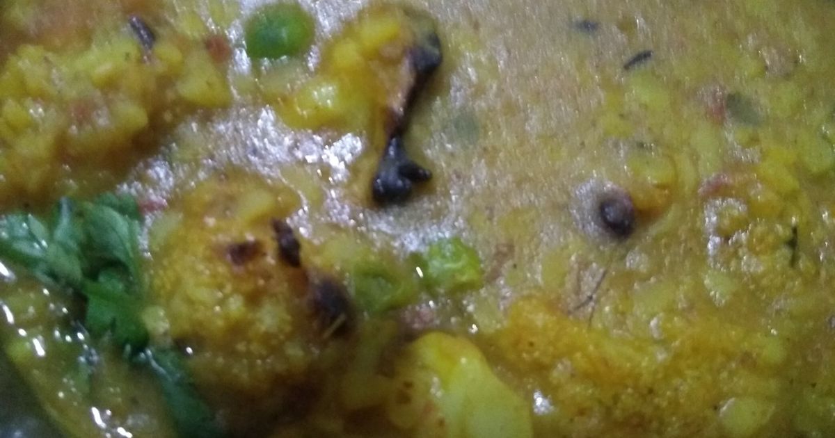 Mix Vegetable Dal Recipe by Mamata Pramanik - Cookpad