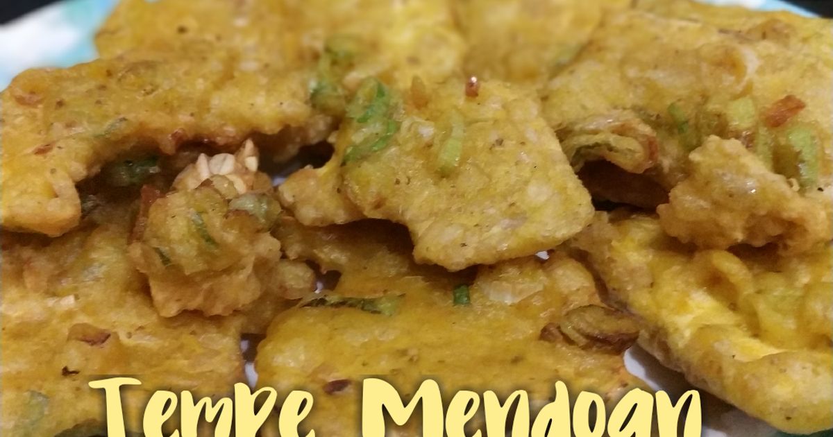 Resep Tempe Mendoan Simple oleh Meylinda - Cookpad