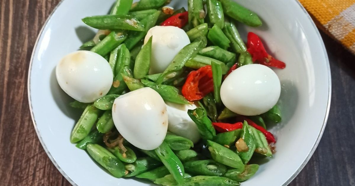 Resep Tumis Buncis Telur Puyuh oleh Erni dwip - Cookpad