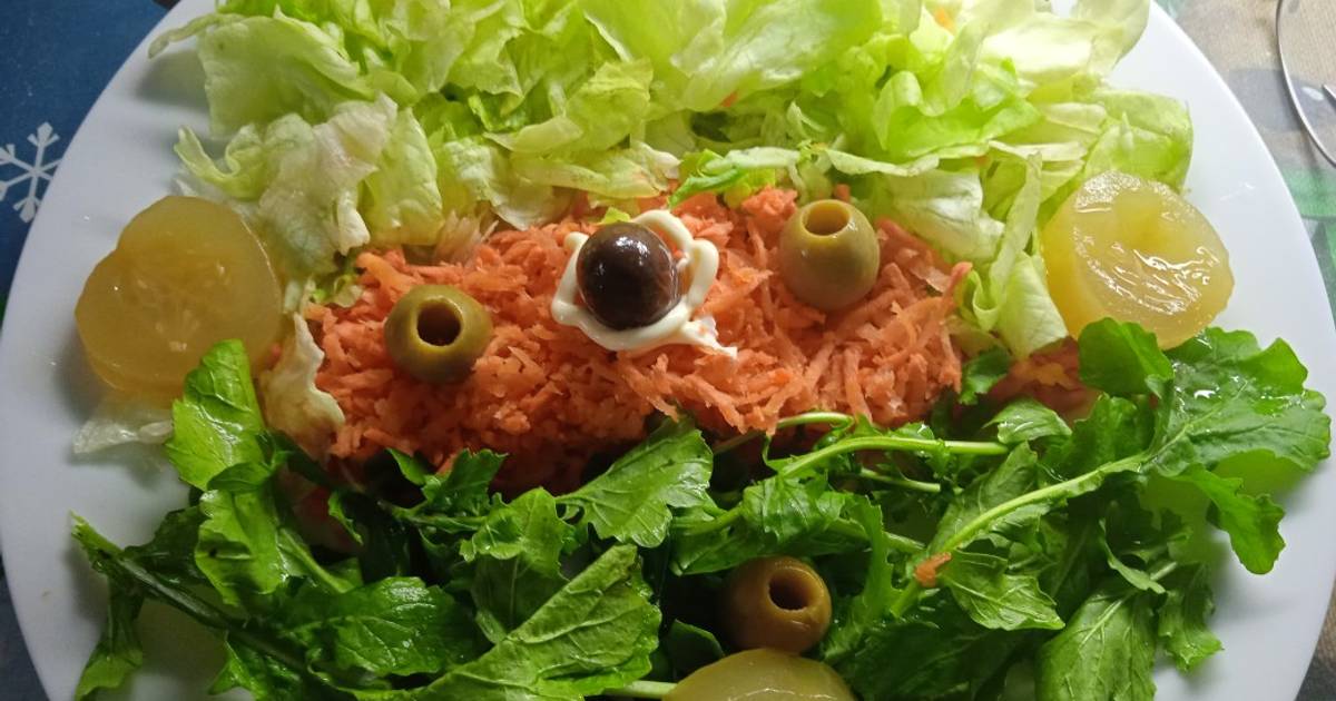 Ensaladas de lechuga con rucula - 23 recetas caseras- Cookpad