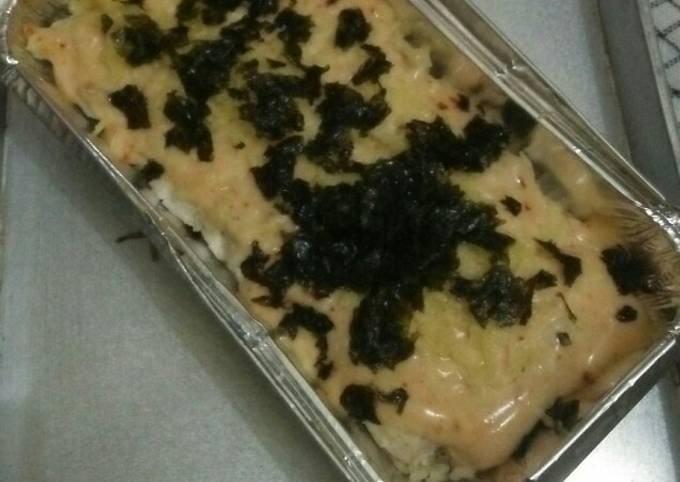 Resep Chicken mentai rice oleh uws.kitchen - Cookpad