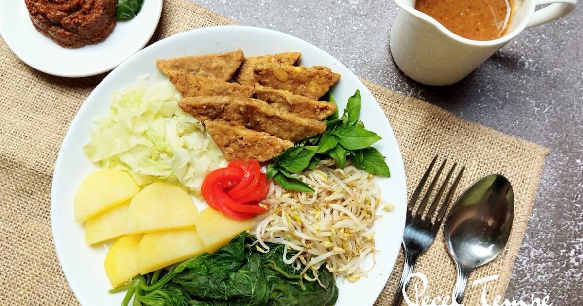 191 resep pecel tempe kemangi enak dan mudah - Cookpad