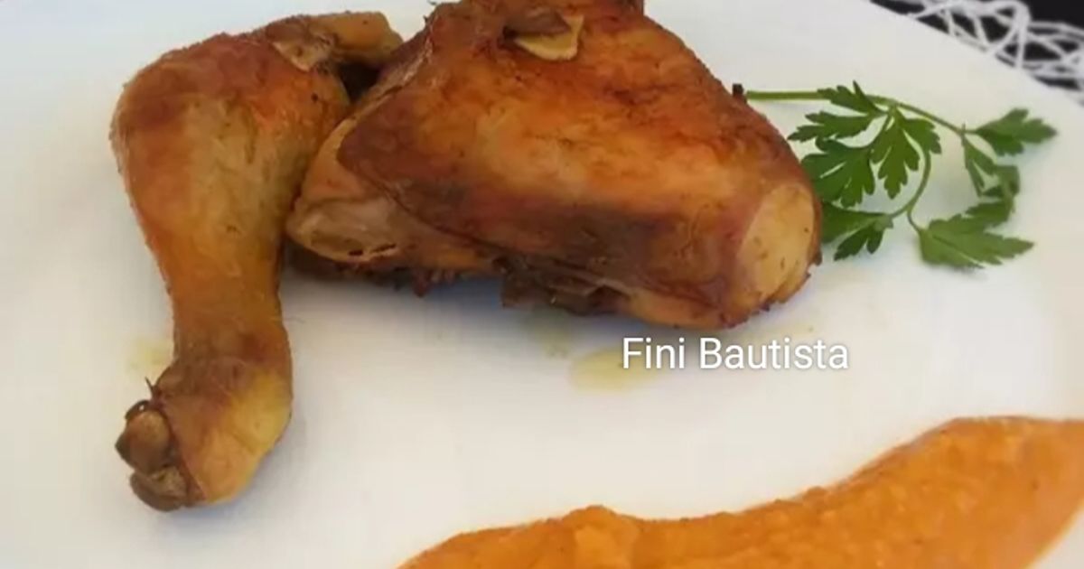 Muslos De Pollo Con Salsa Romesco Receta de Fini Bautista Angulo