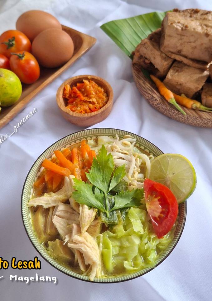 Resep Soto Lesah Khas Magelang oleh 🌷Yulie Yuda Gunawan🌷 - Cookpad