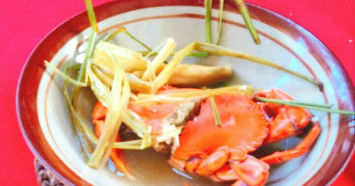 Resep kepiting rebus bumbu rumahan enak dan mudah - Cookpad