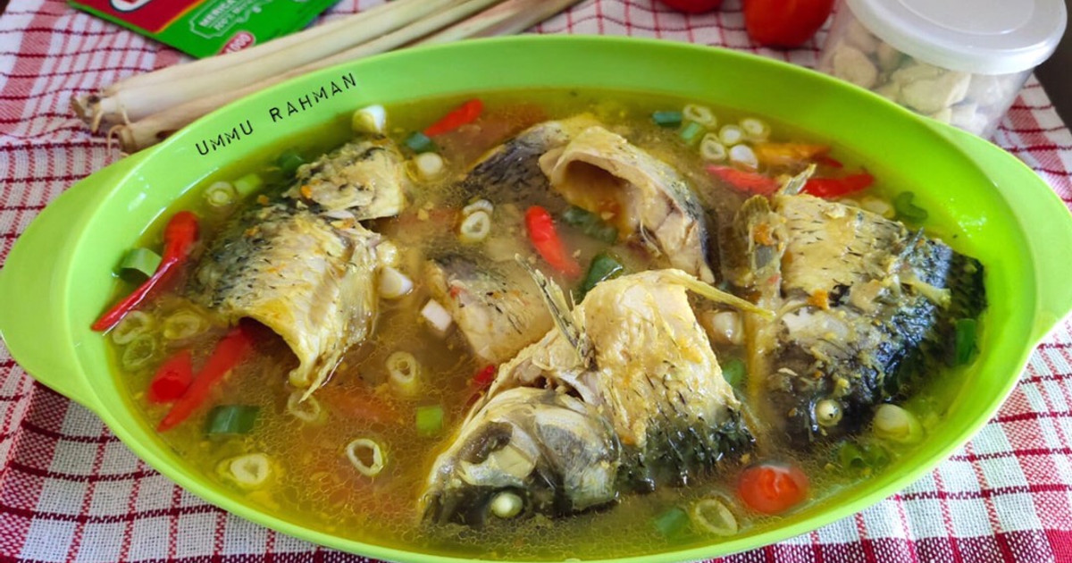 Resep Ikan Mas Kuah Kuning oleh Ummu Rahman - Cookpad