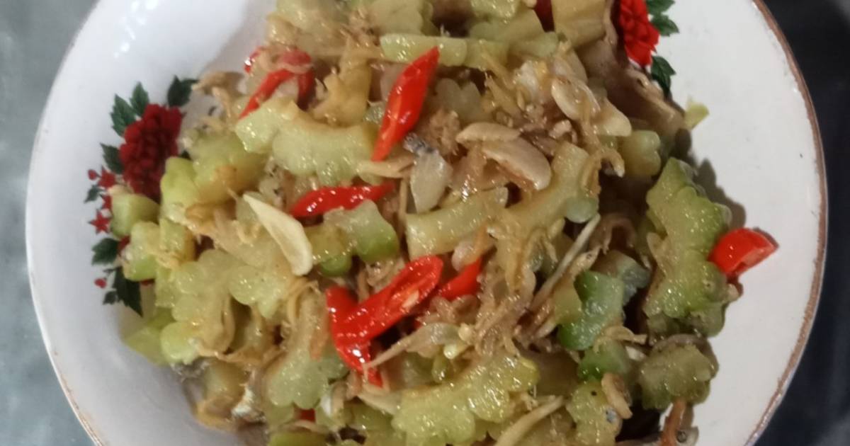 419 resep tumis pare teri rendam enak dan mudah - Cookpad