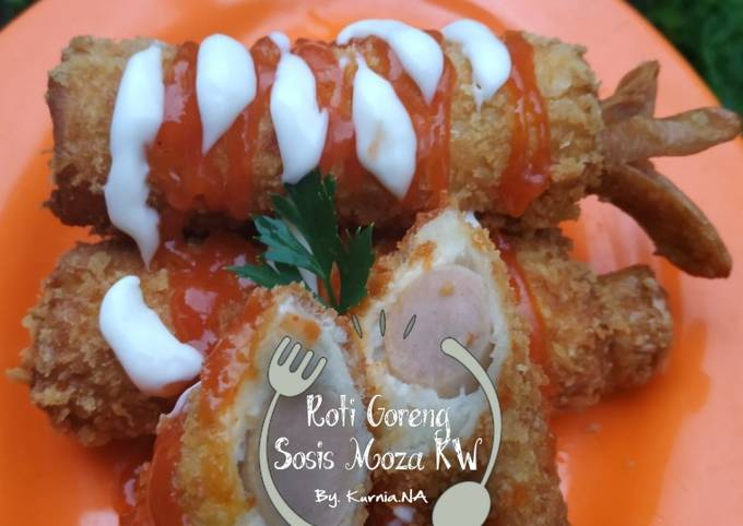Resep Roti Goreng Sosis Moza oleh Kurnia Nur Addina - Cookpad