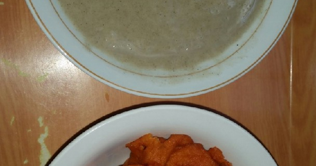 Pap Made With Millet And Akara(beans Cake) Recipe by Lillian - Cookpad