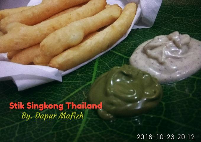 Resep Stik Singkong Thailand oleh Anfizha Kitchen - Cookpad