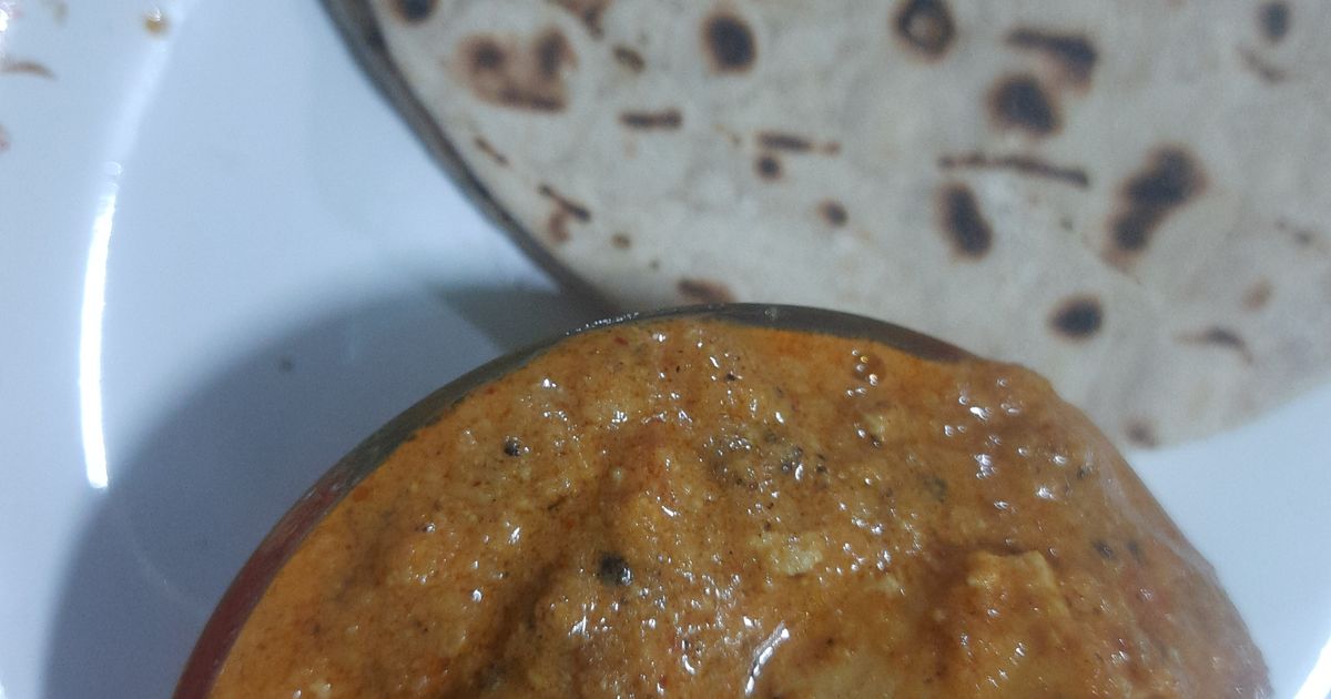 Sayani Banerjee দ্বারা পনির বাটার মশালা(Paneer Butter Masala Recipe In ...