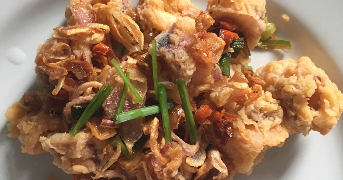 Resep Cumi Krispi Cabe Garam oleh Anisa Afifah Rakhmat - Cookpad