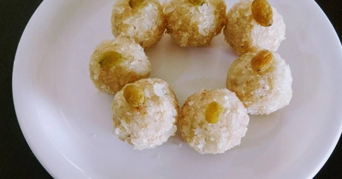 Nariyal laddoo Recipe by Richa Vardhan - Cookpad