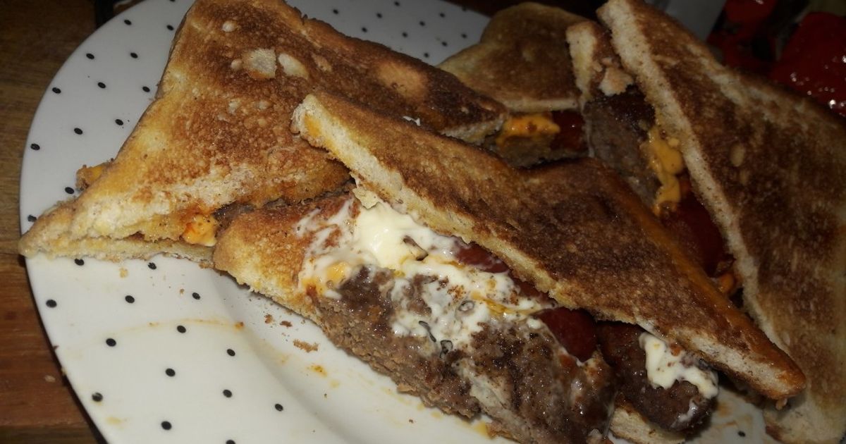 Sloppy Homestyle Burger Sambo Recipe by mandy