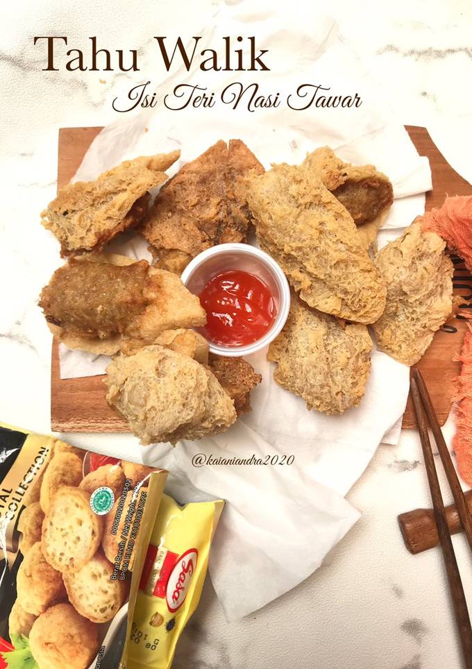 Resep Tahu Walik Isi Teri Nasi Tawar oleh Kaianiandra - Cookpad