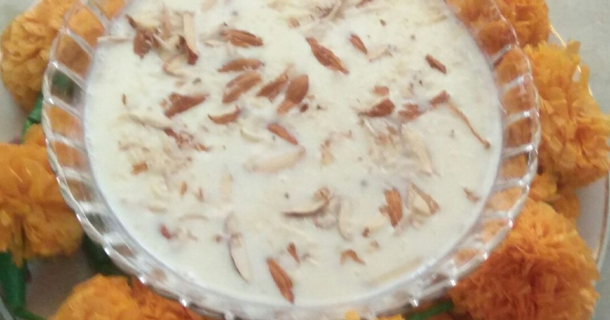 Dudhpak Recipe by Falgooni Mangrola - Cookpad