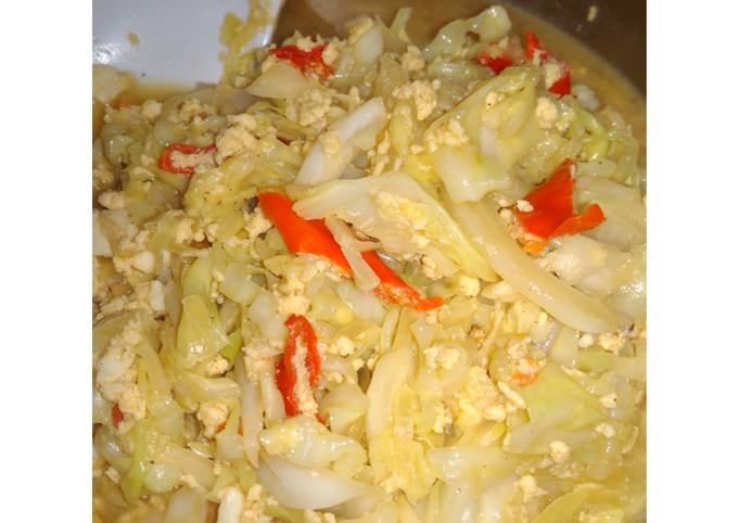 Resep Tumis Kobis Telur Orek Ala Anak Kos oleh Nurul Rofiah - Cookpad