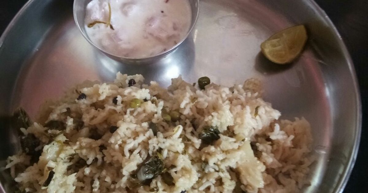 Methi Pulao Recipe by Gayatri Balaji - Cookpad