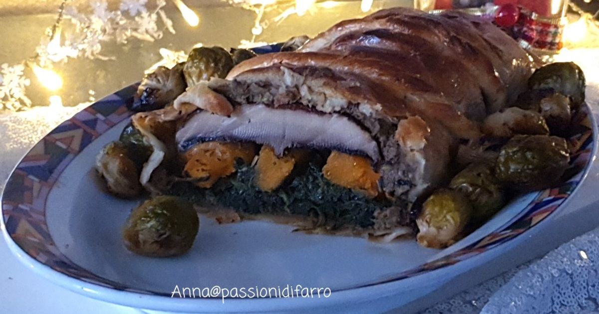 Ricetta Polpettone Vegan In Crosta Di Pasta Sfoglia di Anna Vella - Cookpad