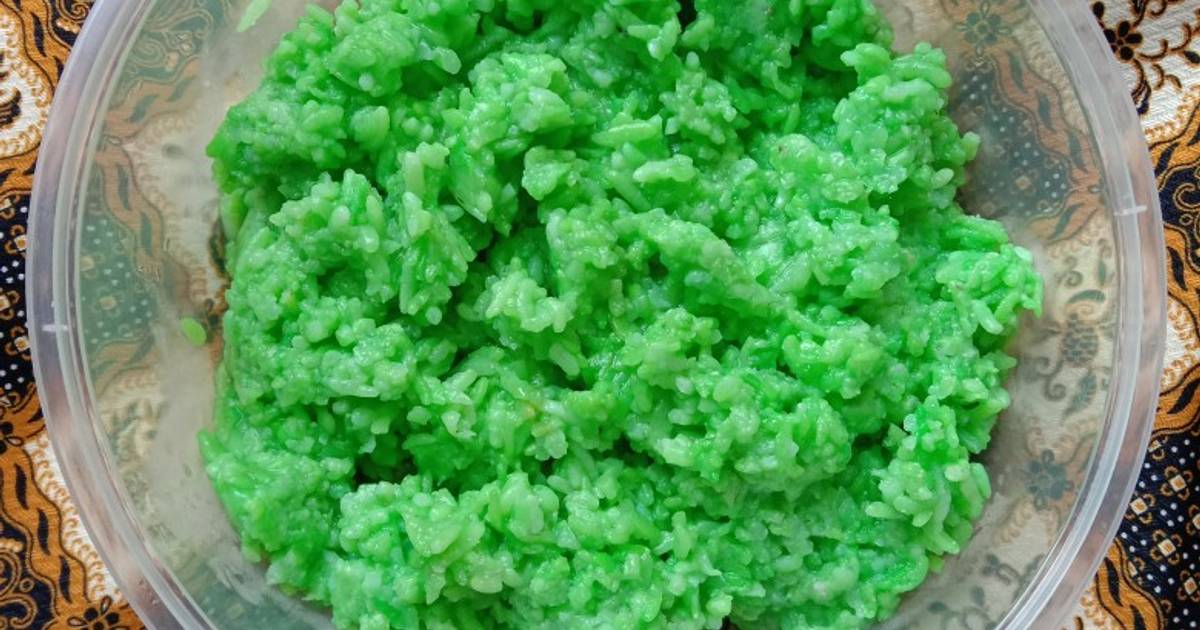 Resep Tape Ketan Pandan Simpel oleh Mama Kafa - Cookpad