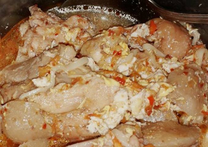 Resep Seblak Tulang ayam mix bakso oleh Utari Azzahra - Cookpad