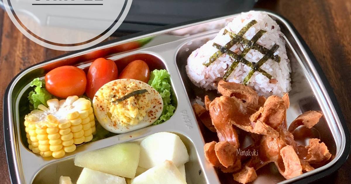 48.344 resep nasi bento simple enak dan mudah - Cookpad