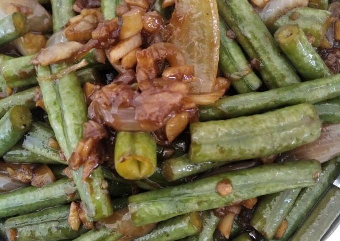 Resipi Adobo Long beans (Adobong Sitaw) Philippines 🇵🇭 oleh Zarafafiis ...
