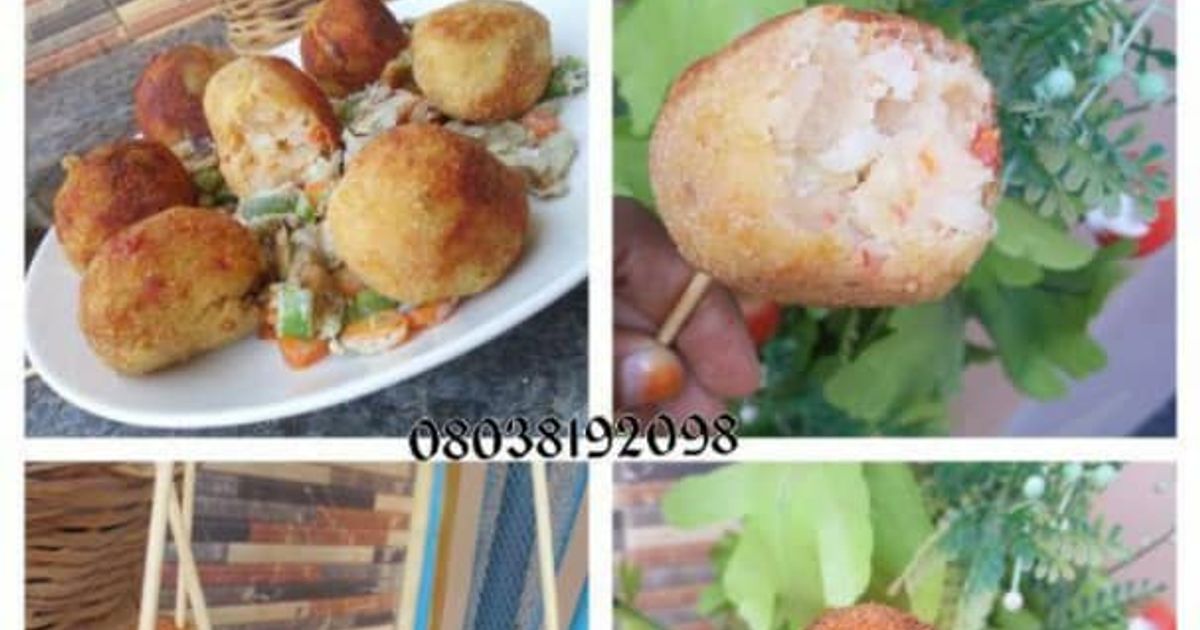 Savoury Yam Balls Recipe by Chef Aysha Sarki - Cookpad