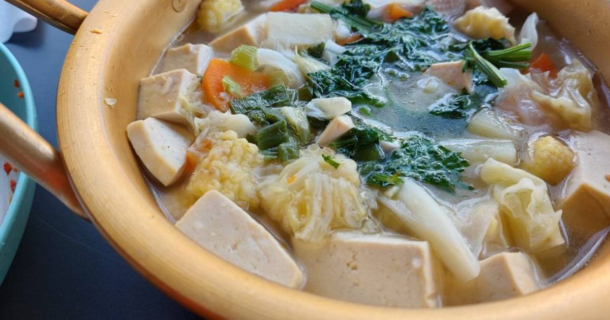 31 resep sup bening tahu kentang wortel enak dan mudah - Cookpad