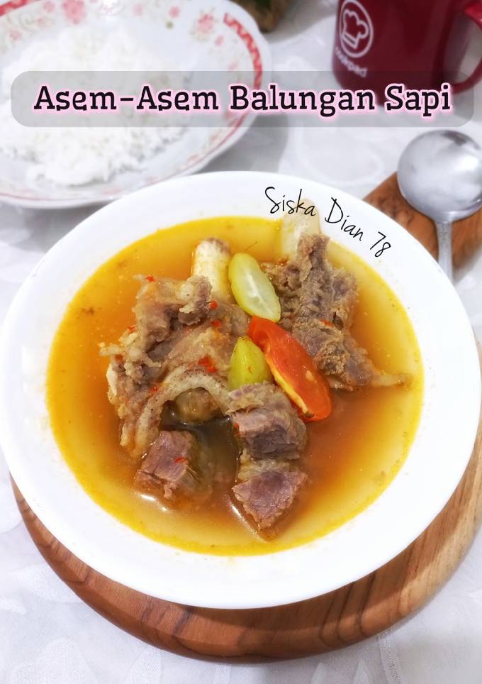 Resep Asem-Asem Balungan Sapi #23pgba oleh Siska Dian Fitriana (Siska ...