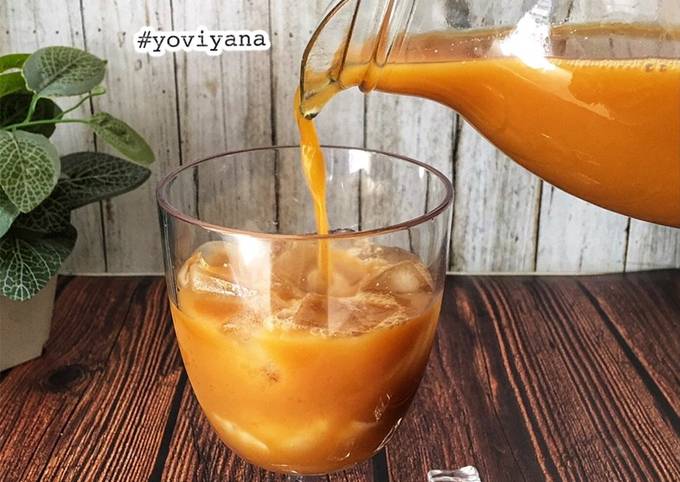 Resep Es jahe susu kelapa muda oleh yovi yana - Cookpad