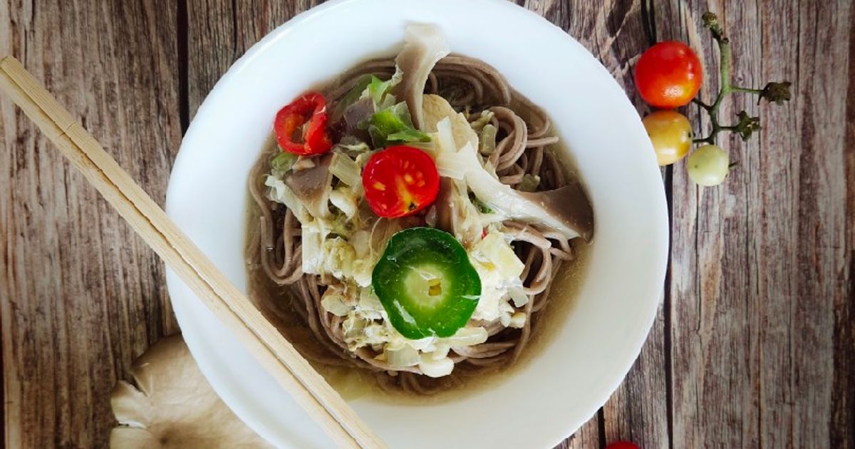 Resipi Mee Soba Sos Cendawan oleh ZuitaAisyah - Cookpad