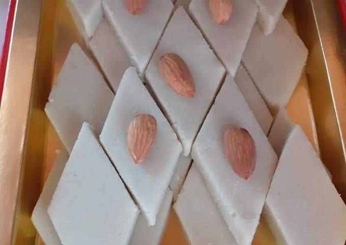 Badam katli Recipe by Divya Agrawal - Cookpad