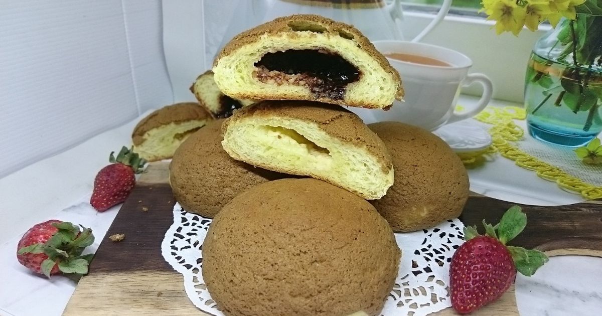Resep 56. Roti Boy Kw Atau Mexican Bun oleh Olivia Ayu Pramita - Cookpad
