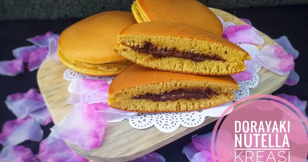Resep Dorayaki nutella oleh Mama Sha - Cookpad