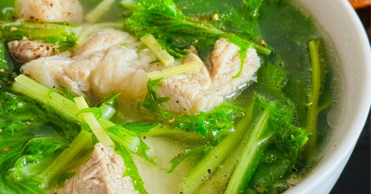 14 món rau cải xanh đuôi thơm ngon, đa dạng và dễ làm tại nhà - Cookpad