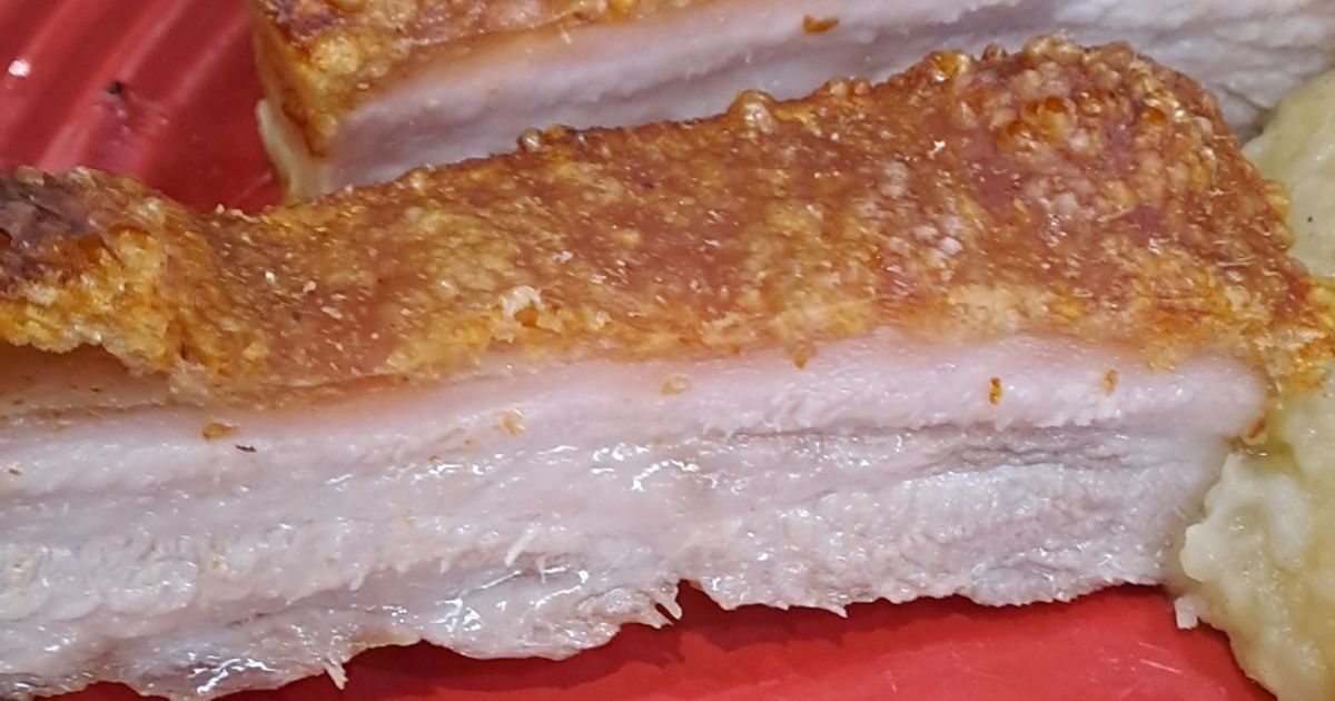 Ben Goshawk's Crispy Pork Belly Recipe by Sean Strydom - Cookpad